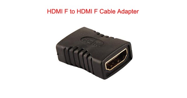 HDMI Female to Female Coupler Adapter Cable Extension HDMI F to F ...