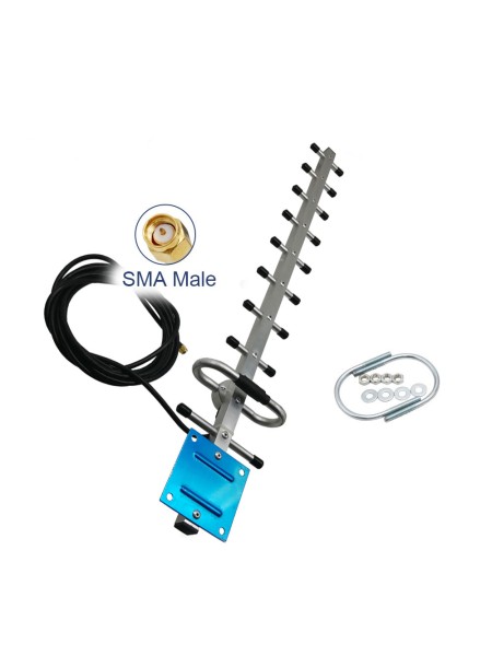 4G High Gain 12 Elements 15dbi Router Directional Yagi Outdoor Antenna