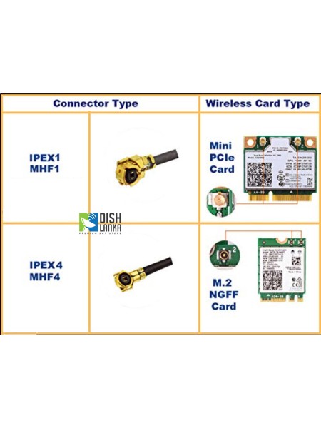 15cm SMA Female (center hole) to UFL/u.FL/IPX/IPEX/IPEX1