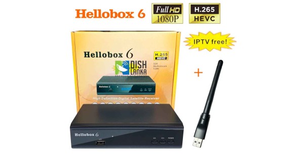 Hellobox 6 With Wifi H.265 Support