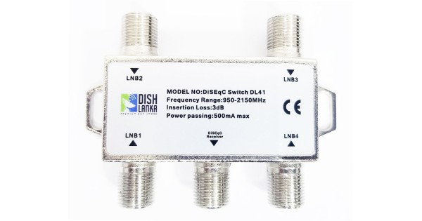 4X1 DiSEqC Satellite Switch