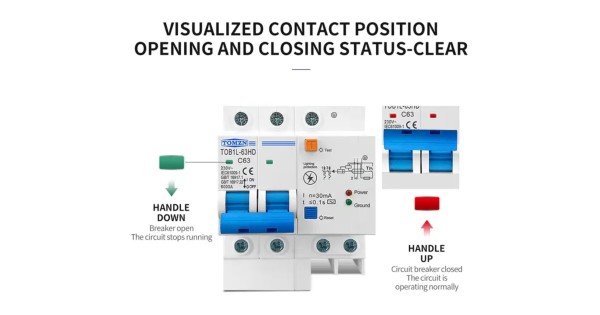 Main Switch Circuit Breaker with Surge Protector