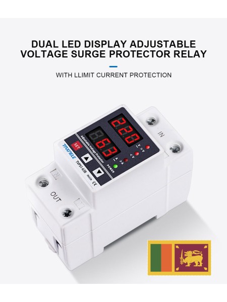 Single Phase automatic voltage protector Over-current protection